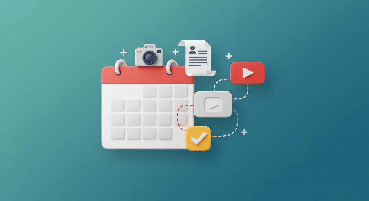 Building a YouTube Content Calendar for 2025 - VidStew